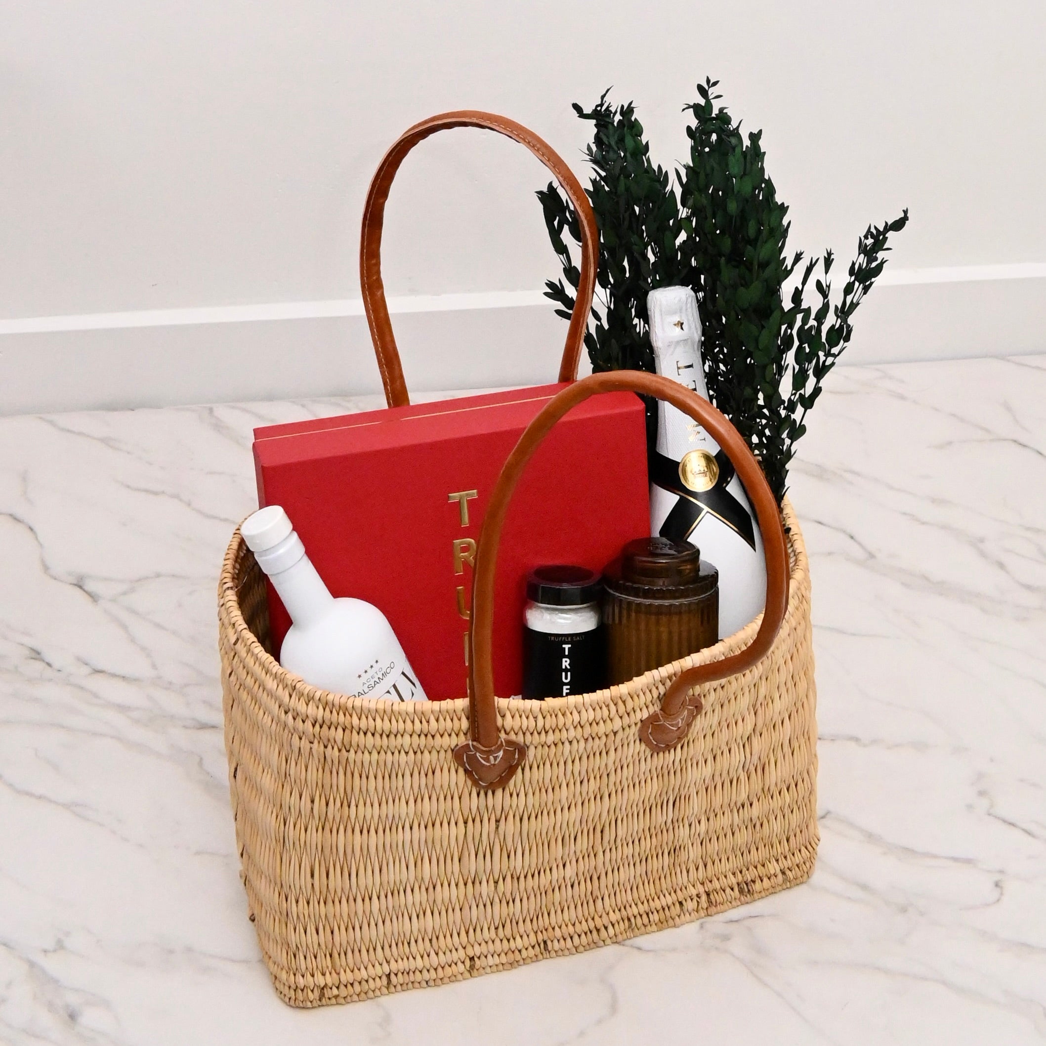 The Spicy Elegance Gift Basket | TRUFF & Moët Gourmet Gift | La ...
